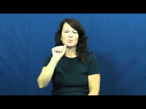 American Sign Language ASL Video Dictionary - pudding head
