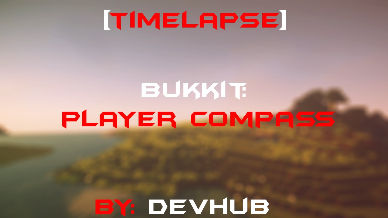Minecraft Bukkit Plugin Coding - Player Compass