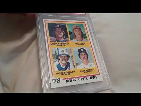 CHEAP HOF ROOKIE: PSA 7 1978 Topps Jack Morris (Purchased for $12.50) Before Shohei Ohtani Incident
