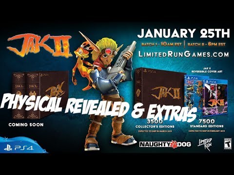 Jak II PS4 Physical Edition Revealed, Releases Tomorrow, Extras & More!