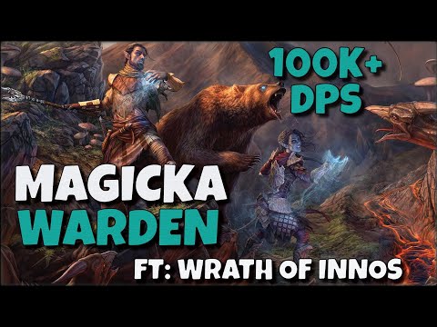 Magicka Warden PvE Guide | 100.9k+ DPS | Easy Rotations | Blackwood Update in Description