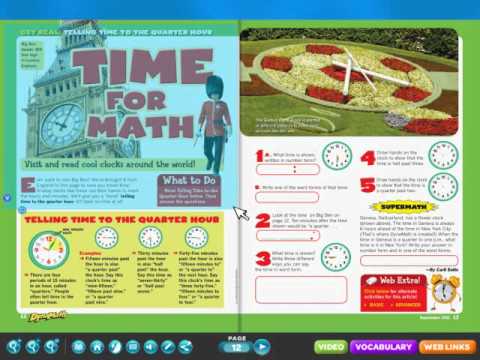 Math magazines for kids—DynaMath Online Resources