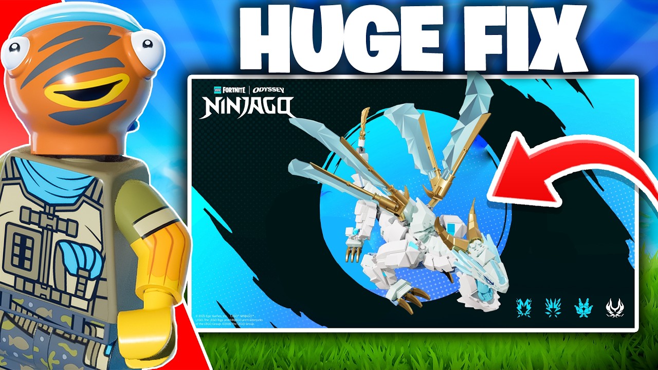 How To GUARENTEE Ice Dragon Spawns in NINJAGO x LEGO Fortnite Odyssey! (INSANE!)