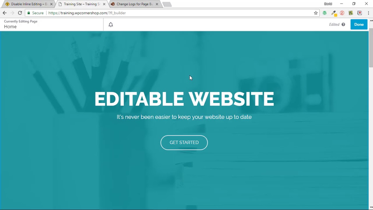 How to Disable Beaver Builder's Inline Editing
