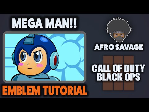 Mega Man Emblem Tutorial in Black Ops 3!! – Afro Savage