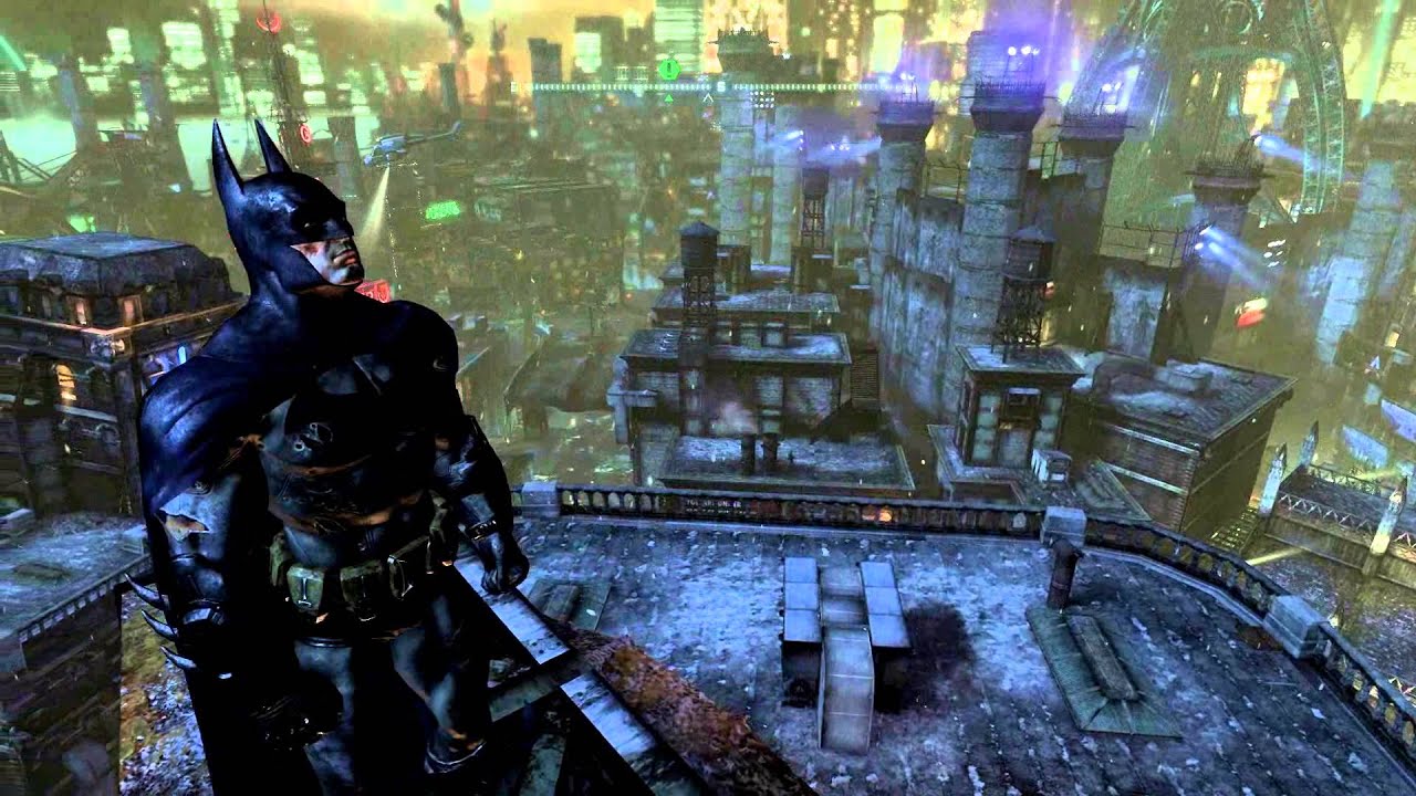 Live Video Wallpaper - Batman Arkham City - City Tour (HD)