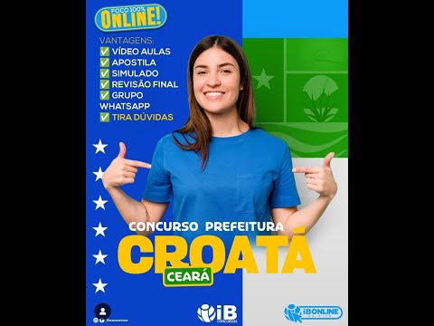 CONCURSO CROATÁ-CE 2025 | AULÃO DE DIREITO ADMINISTRATIVO