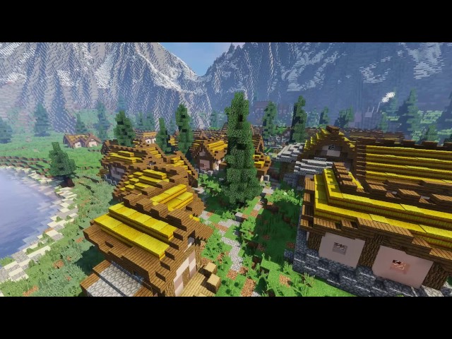 [Cinematic Video!] Town of Carvahall - World of Eragon Minecraft Map