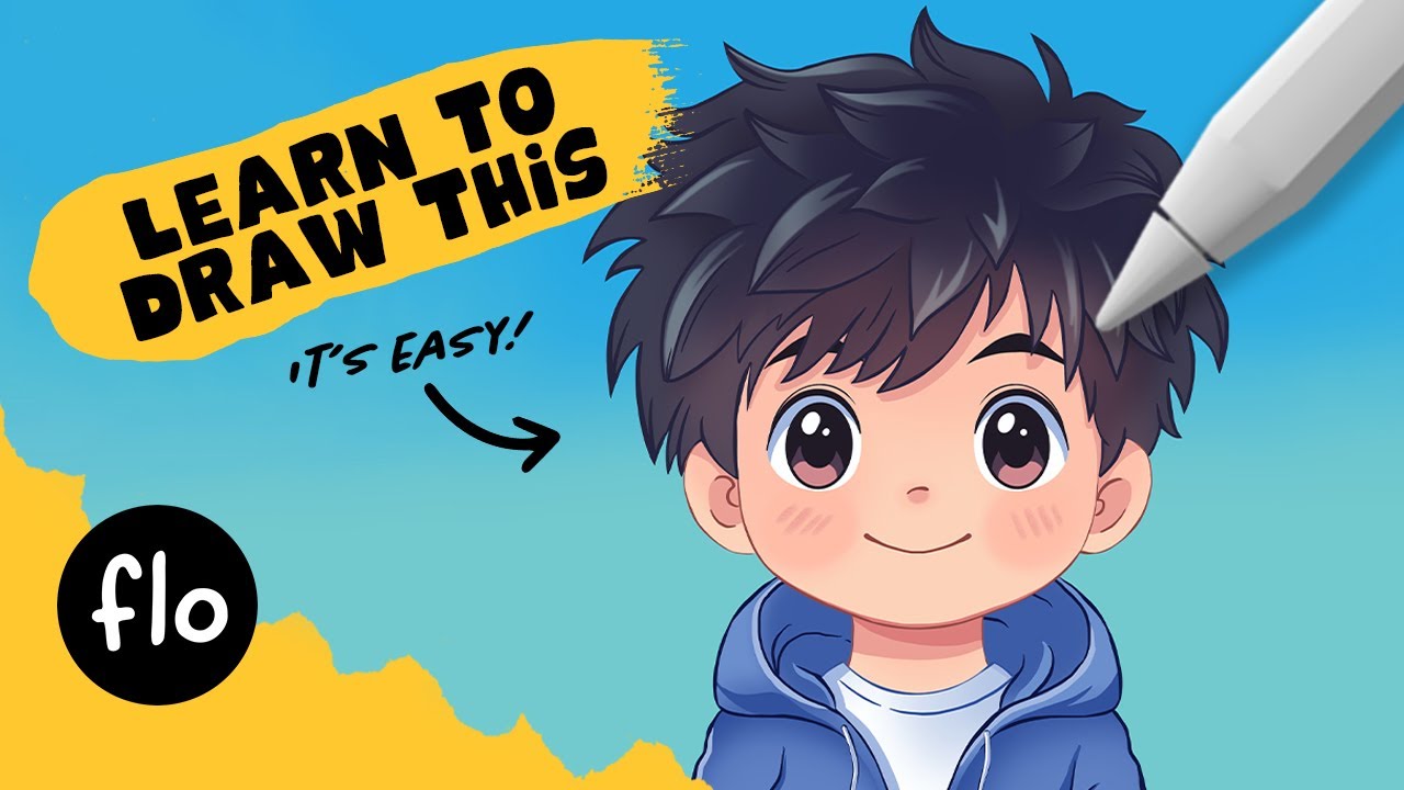 How to Draw a Chibi Boy in Procreate | Step-by-Step Tutorial