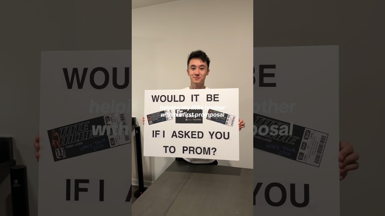 MAKING A PROMPOSAL SIGN #prom