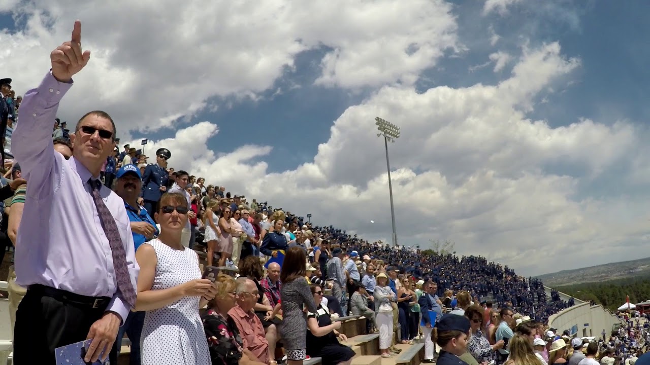 USAF Thunderbirds at the USAF Academy Graduation - May 2018