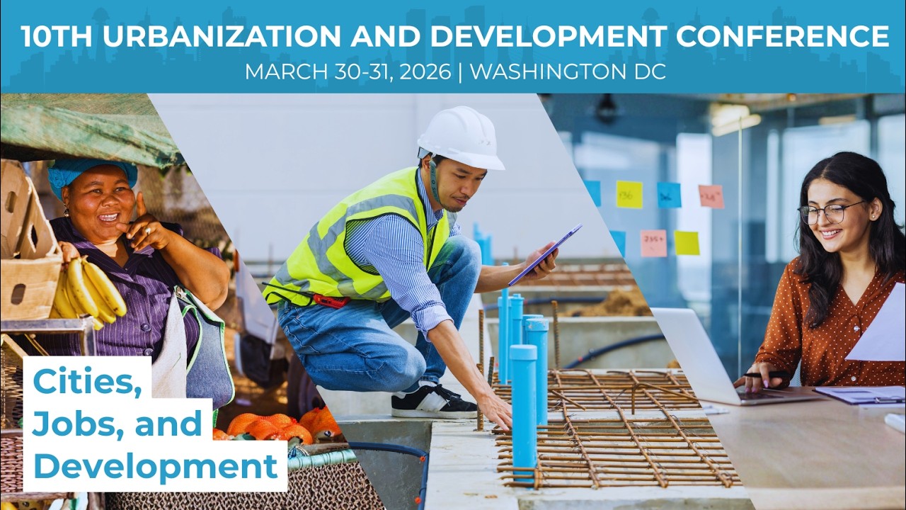 10th Urbanization and Development Conference | Keynote Address: Urbanization and Development