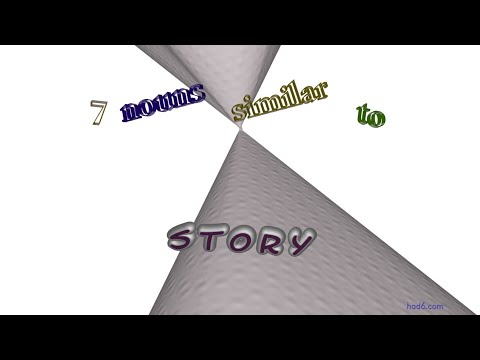 story - 8 nouns similar to story (sentence examples)