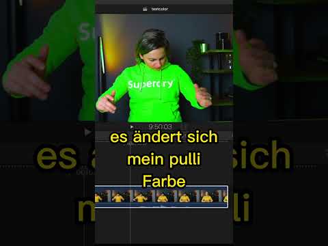 Farben Ändern in FCP