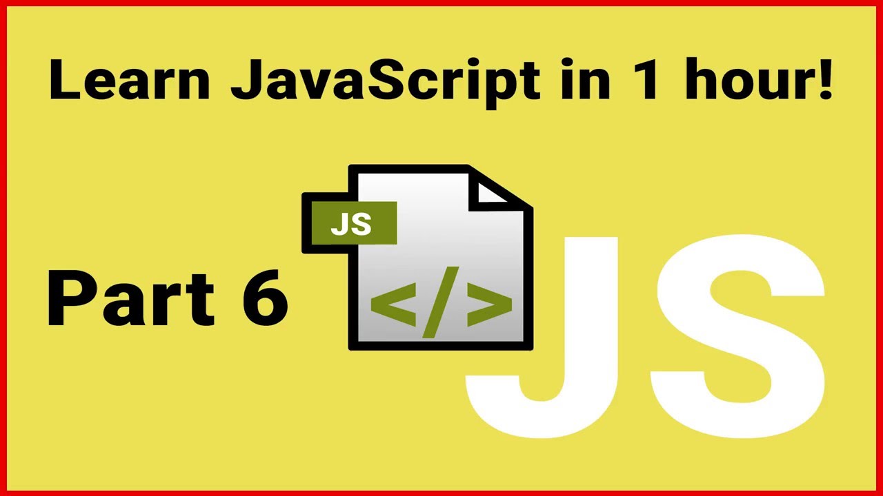 Javascript for beginner - comparisons and logical operators - Part 6