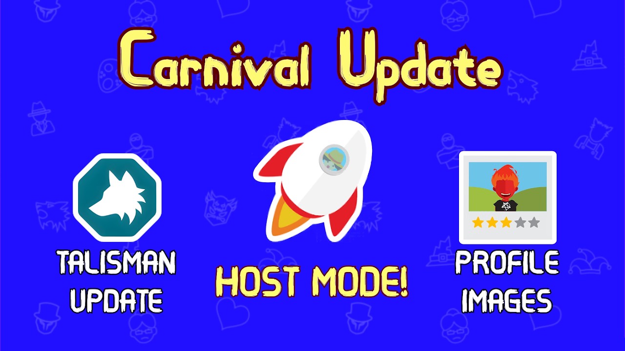Wolvesville Carnival Update: Host Mode is finally here + BIG talisman boost! 🤹‍♂️