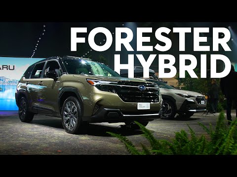 2025 New York Auto Show: 2025 Subaru Forester Hybrid | Consumer Reports