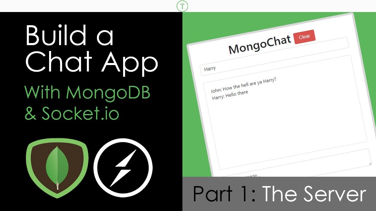 Build a Chat App With MongoDB & Socket.io [Part 1]