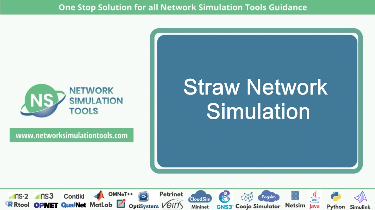 Straw Network Simulation | Straw Network Simulation Projects