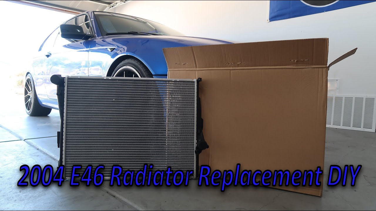 E46 Radiator Replacement DIY
