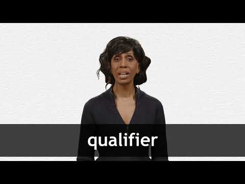 QUALIFIER definition and meaning | Collins English Dictionary