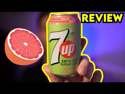 NEW 7-UP Zero Sugar GRAPEFRUIT Review