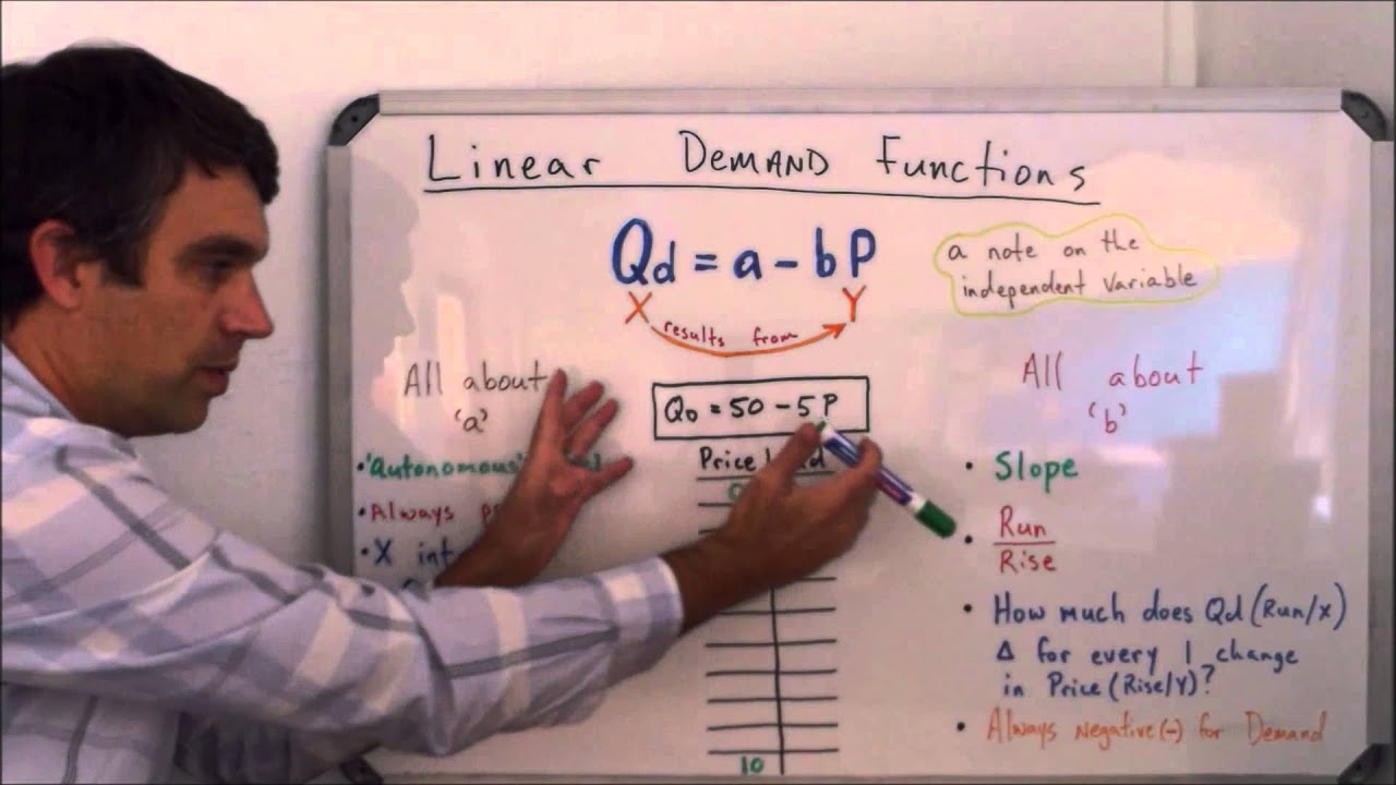 The Demand Function (HL)