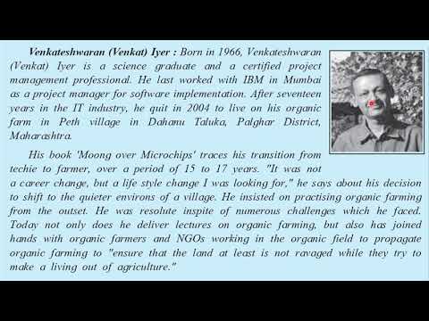 The Call of the Soil - A Scent of Rice - PART 1- Class 11 English with Marathi