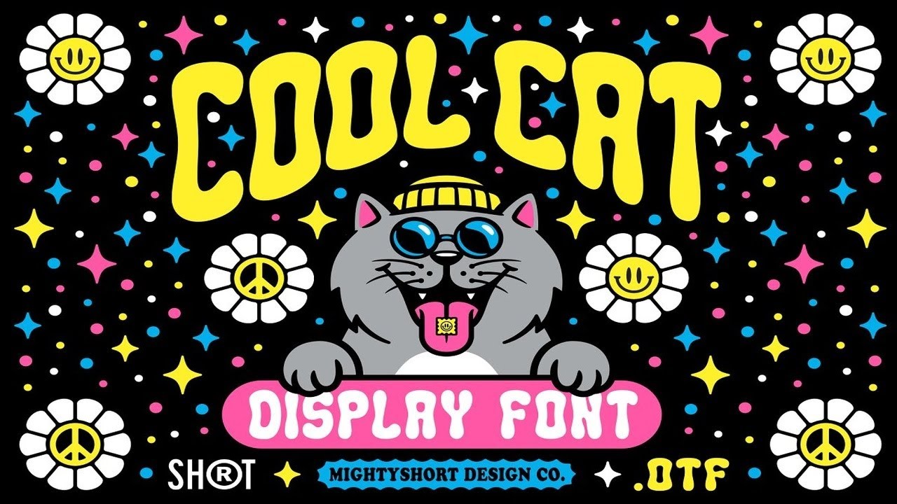 Cool Cat Font Font Free Download