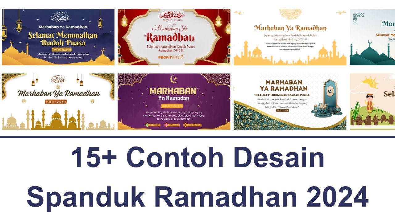 15+ Contoh Desain Spanduk Ramadhan 2025 | Terbaru, Terlengkap, & Terbaik. Wajib Tonton!
