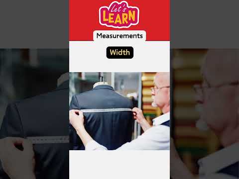 Measurements | #english #vocabulary #lesson