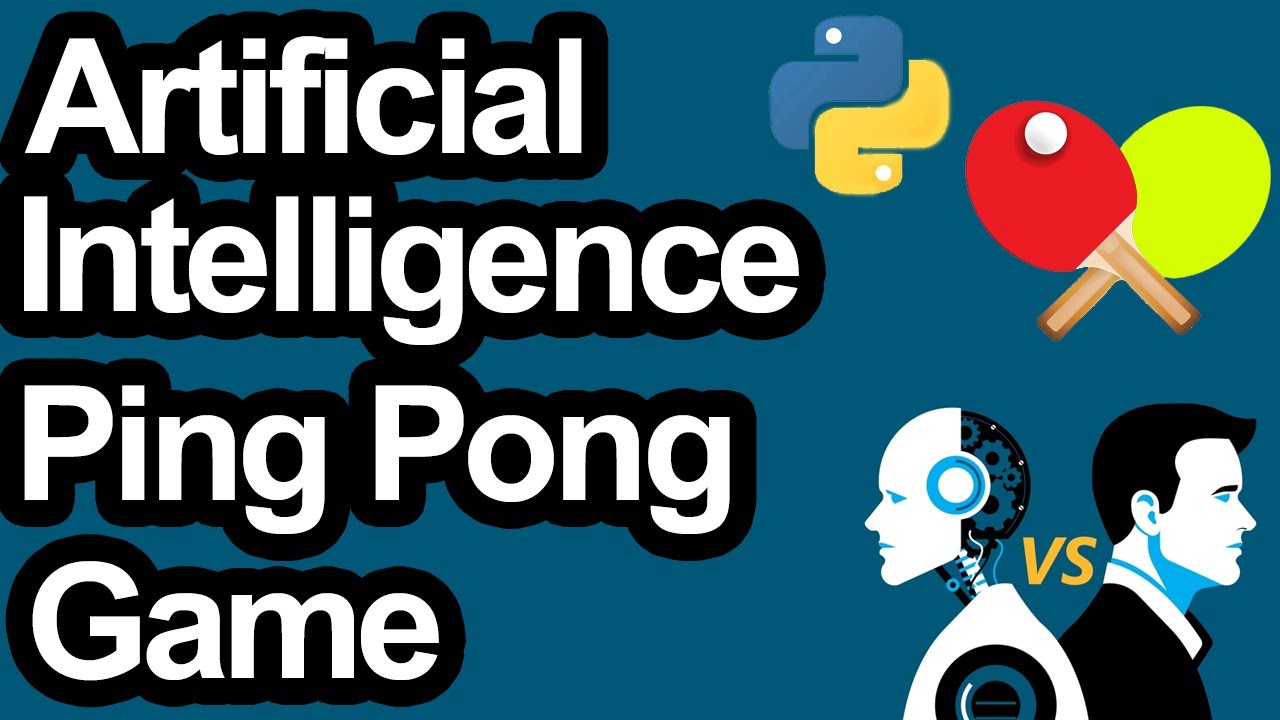 Creating an Artificial Intelligence Ping Pong Game with Python and Turtle Package