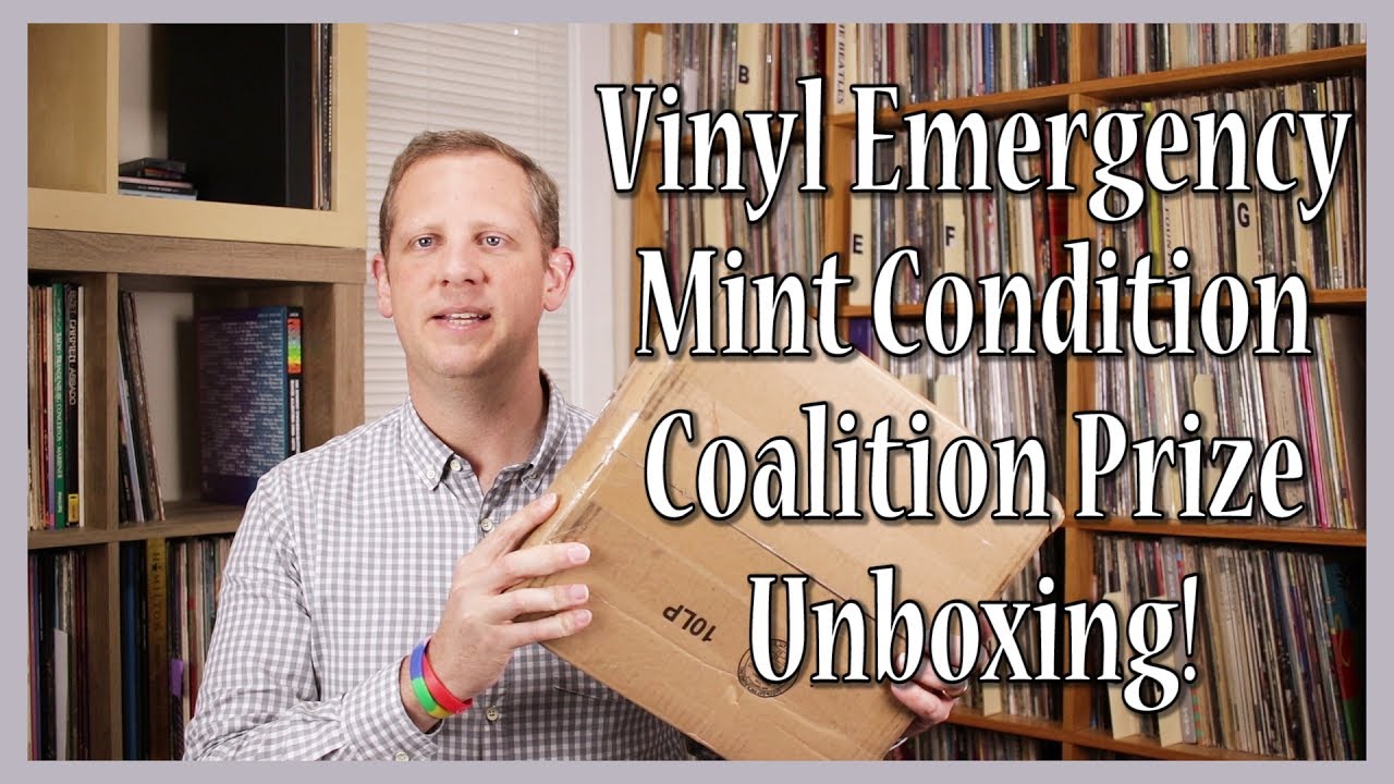 Vinyl Emergency Podcast, Mint Condition Coalition Prize Pack Unboxing