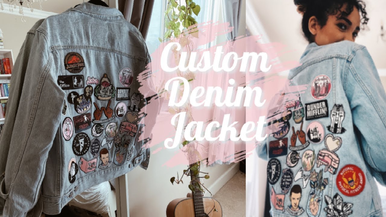 Customizing My Levi’s Denim Jacket With My Patch Collection!!