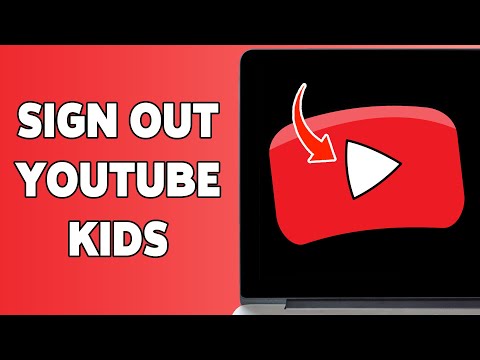 How To Sign Out Of YouTube Kids 2024 | Securely Log Out Of Your Account