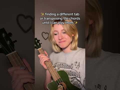 What do you do when the ukulele tab has difficult chords? #ukulele #flightukulele #shorts
