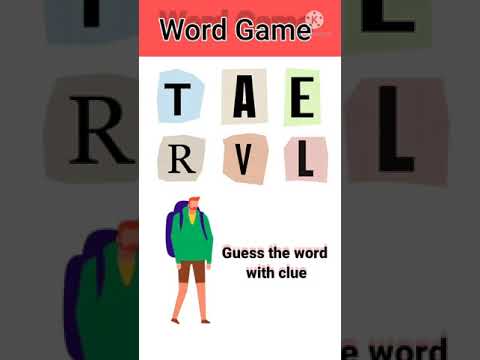 Word game | Guess the word | Jumble word