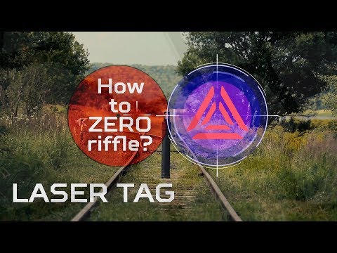 How to Easily Sight in laser tag and How to zero laser tag riffle