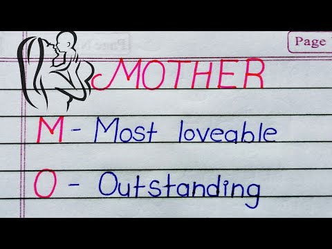 Full Form of Mother | Happy Mother's Day | Mother's Day 2022 |