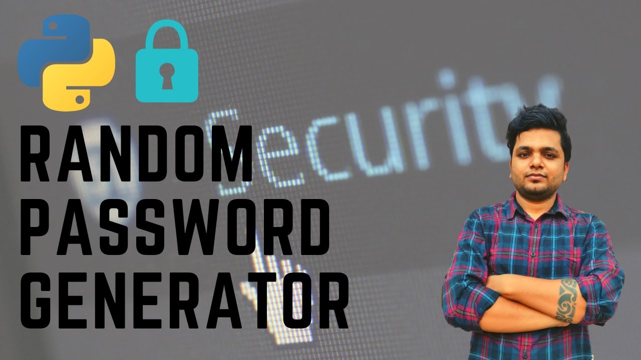 Random Password Generator using python| Python projects| Easy tutorial