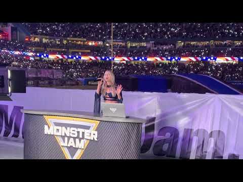 National Anthem Live - CERANDA Anaheim Stadium 2/11/2023