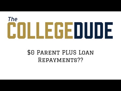 $0 Parent PLUS Loan Repayment