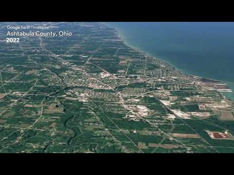 Ashtabula County, Ohio - Earth Timelapse