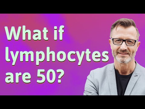What if lymphocytes are 50?