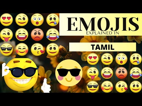 Emojis😃😄in Tamil Explained |MixedBlend