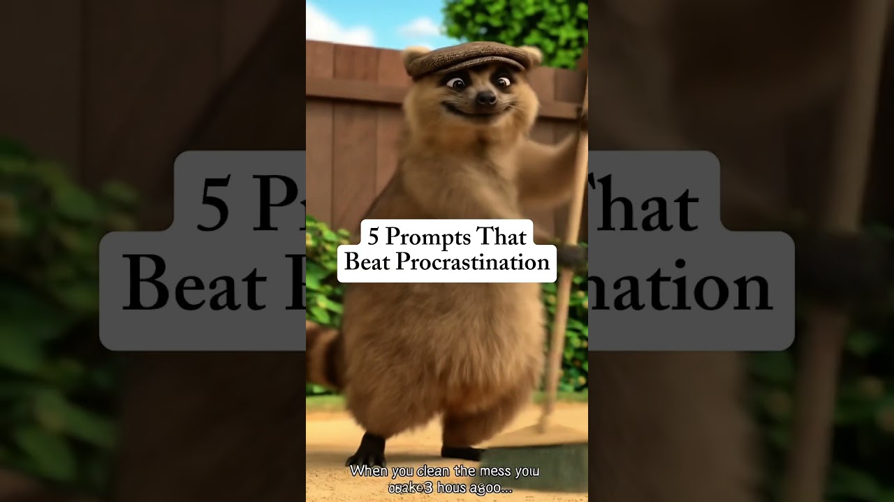 5 Prompts That Beat Procrastination