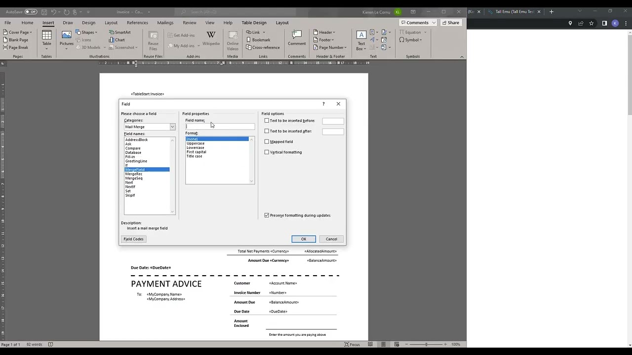Create a custom PDF template