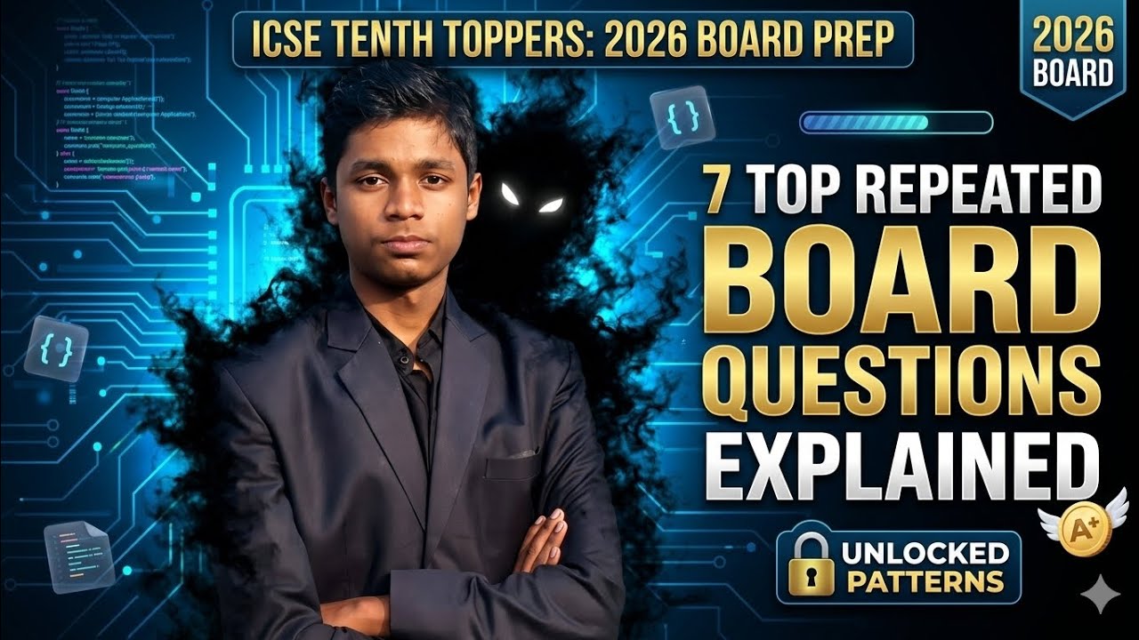 Master ICSE Class 10 Computer Applications: 7 Guaranteed Java Patterns for 2026!