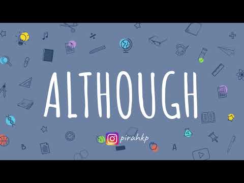 Although meaning in Urdu/Hindi | Word of the Day | English Vocabulary