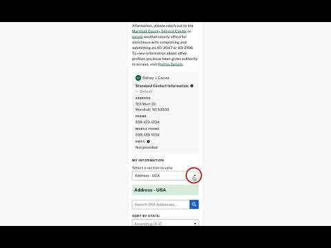My Customer Information Tutorial